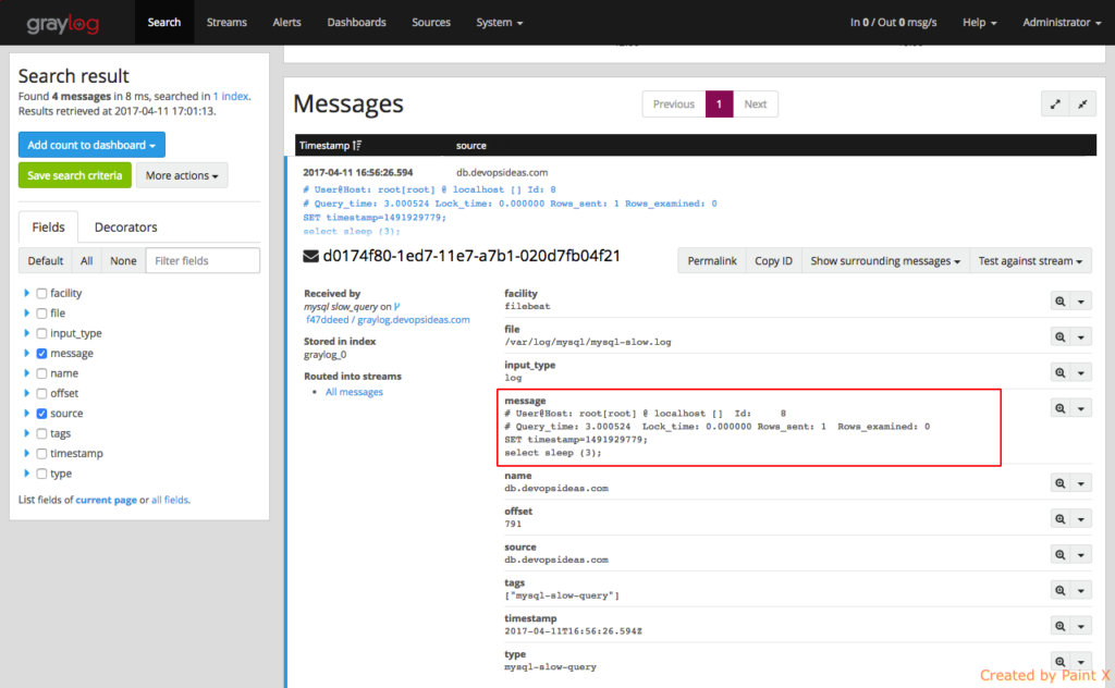 Graylog-mysql-16 - DevopsIdeas