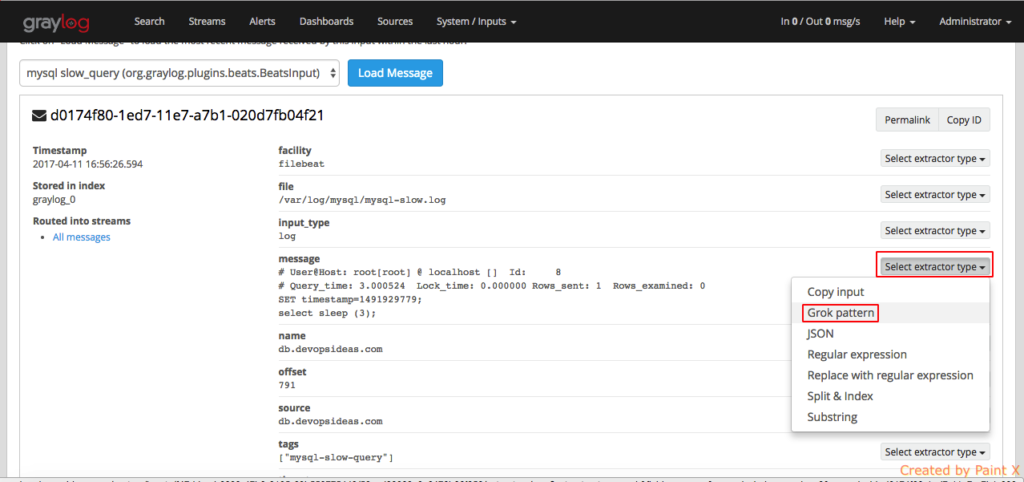 Graylog-mysql-19 - DevopsIdeas
