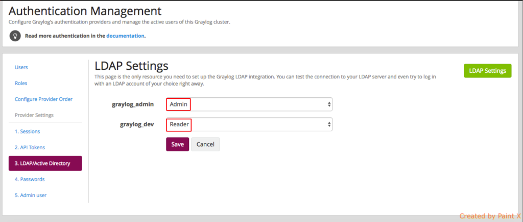 OpenLDAP - Graylog LDAP Integration