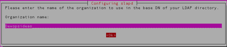 Installation and configuration of openldap in Ubuntu