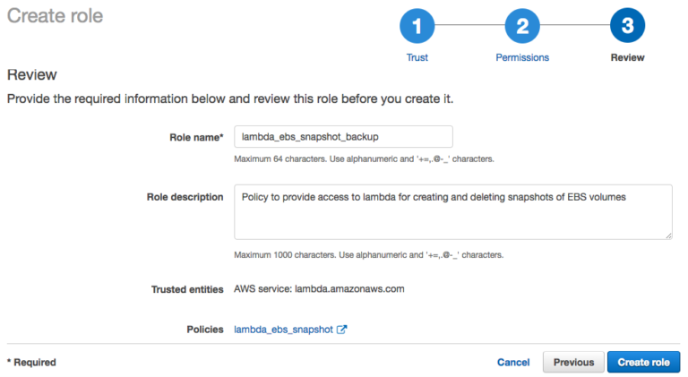 Serverless Automate Ebs Snapshot Using Aws Lambda